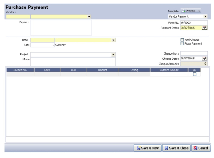 Fitur Pembayaran Pembelian [Purchase Payment] pada Accurate 5 ...